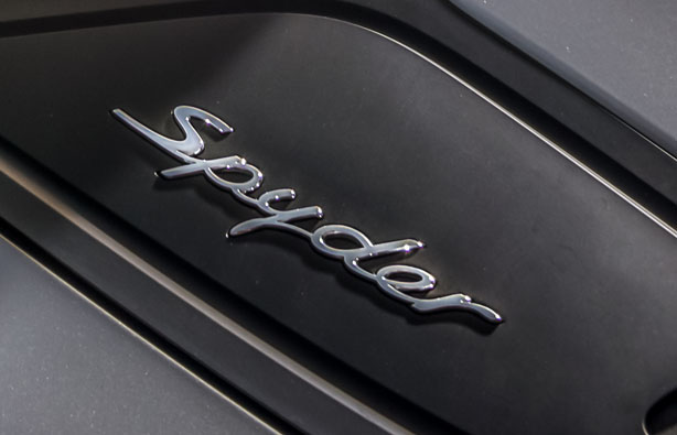 Spyder Side Emblem : Suncoast Porsche Parts & Accessories
