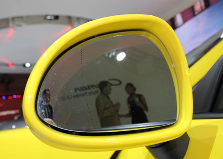 Blind-Spot Aspherical Mirror - 991/981 : Suncoast Porsche Parts ...