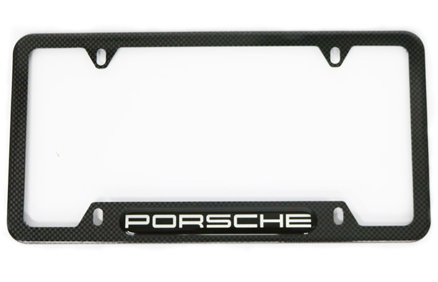 Plate Frame - Carbon Fiber : Suncoast Porsche Parts & Accessories