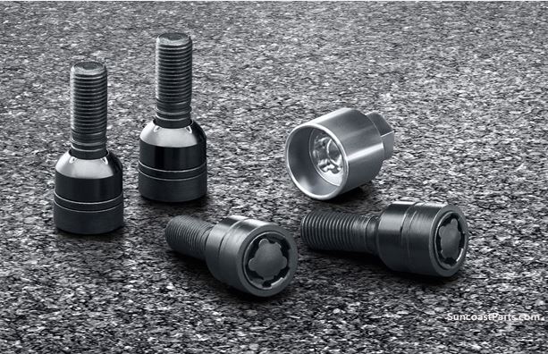 Cayenne Locking Lug Bolt Kit : Suncoast Porsche Parts & Accessories
