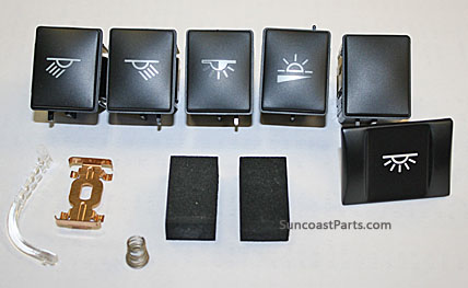 Cayenne Overhead Console Buttons : Suncoast Porsche Parts & Accessories