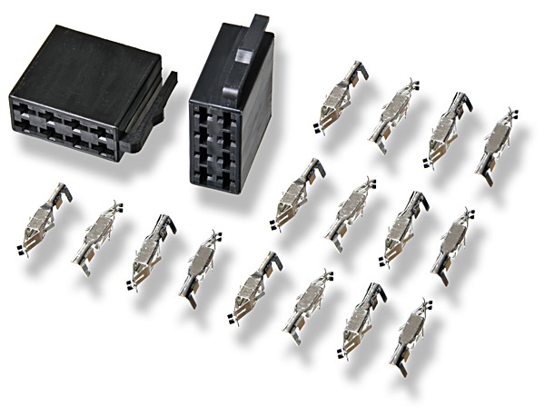 Spare Part - ISO Plug Connector Kit : Suncoast Porsche Parts & Accessories