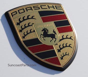 Hood Crest Emblem : Suncoast Porsche Parts & Accessories