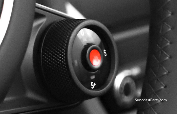 Red Sports Crono Button | Porsche Macan Forum