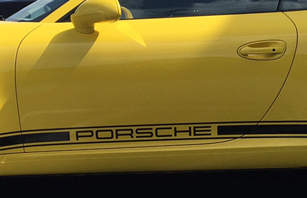 Porsche Stripe Side Decal Set