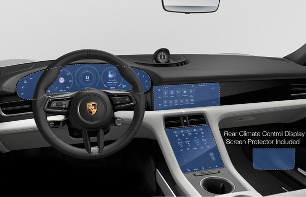 Screen Protector Set - Taycan : Suncoast Porsche Parts & Accessories