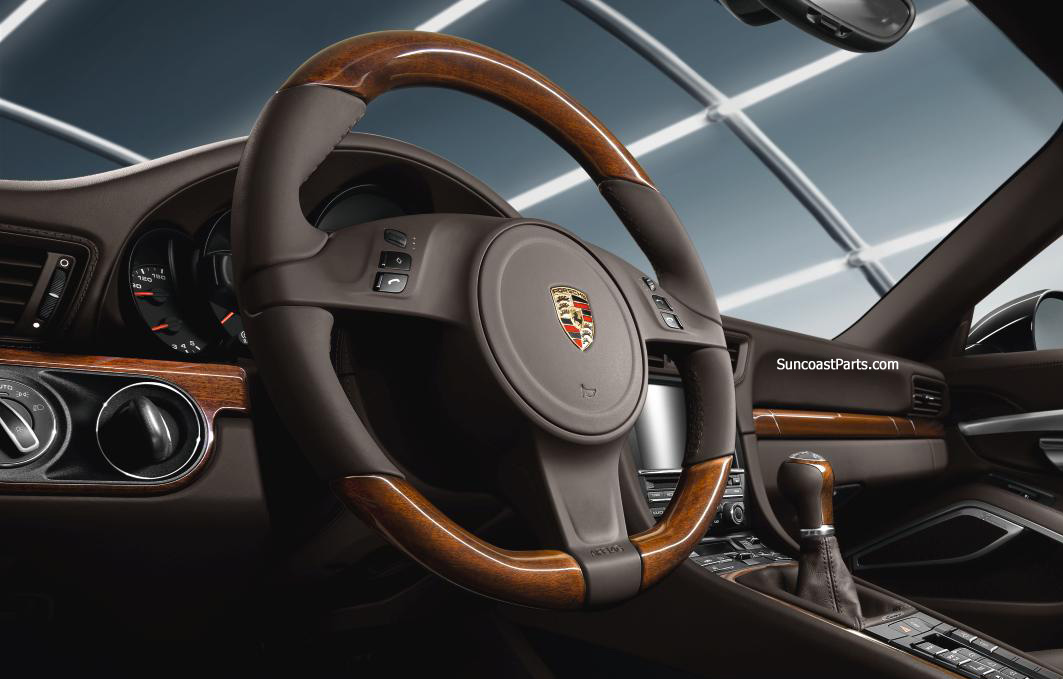 981 991 Steering Wheel in Wood 2013 2014 2015 2016