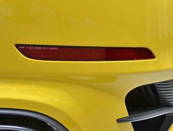 Rear Bumper Reflector : Suncoast Porsche Parts & Accessories