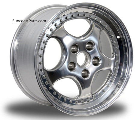 Speedline Wheel - Rear Polished : Suncoast Porsche Parts & Accessories
