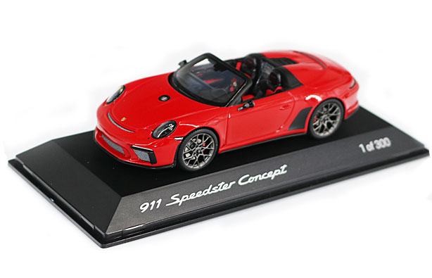1/43 - Speedster Concept in Red : Suncoast Porsche Parts & Accessories