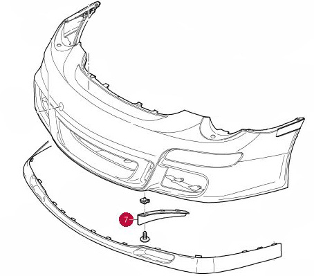 Bumper Brake Duct : Suncoast Porsche Parts & Accessories